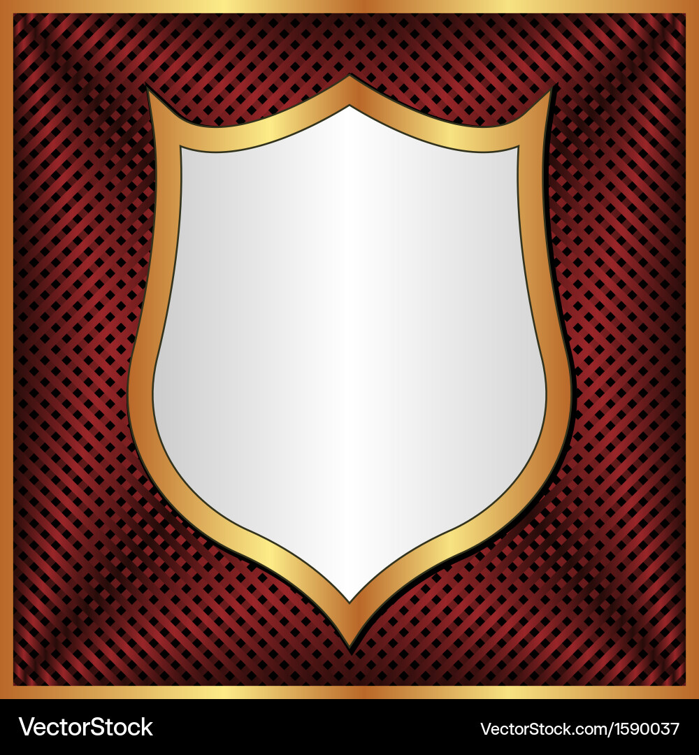 Background shield Royalty Free Vector Image - VectorStock