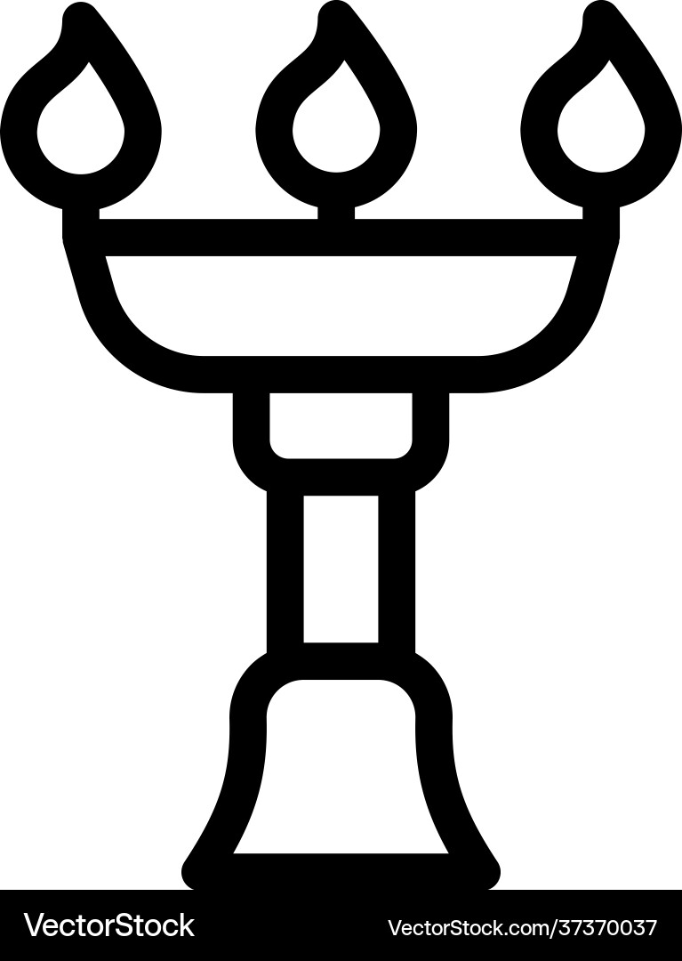 Deepavali lamp Royalty Free Vector Image - VectorStock