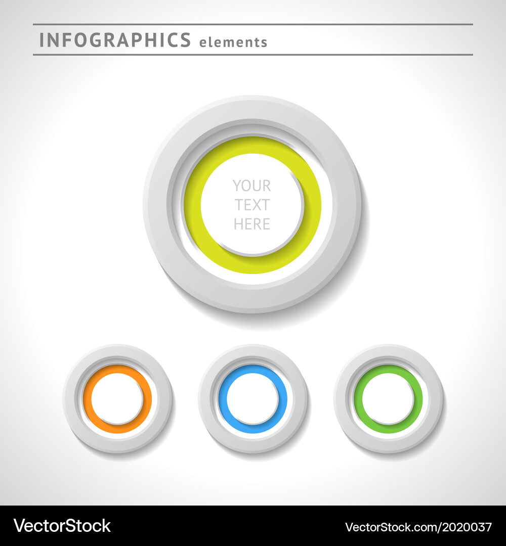 Empty badge Royalty Free Vector Image - VectorStock