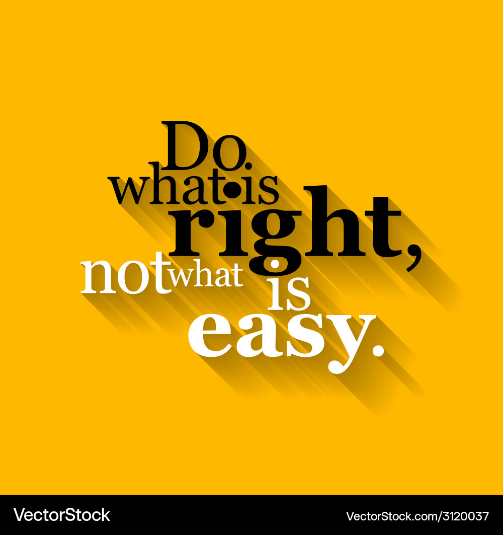 Inspirational motivating quote Royalty Free Vector Image