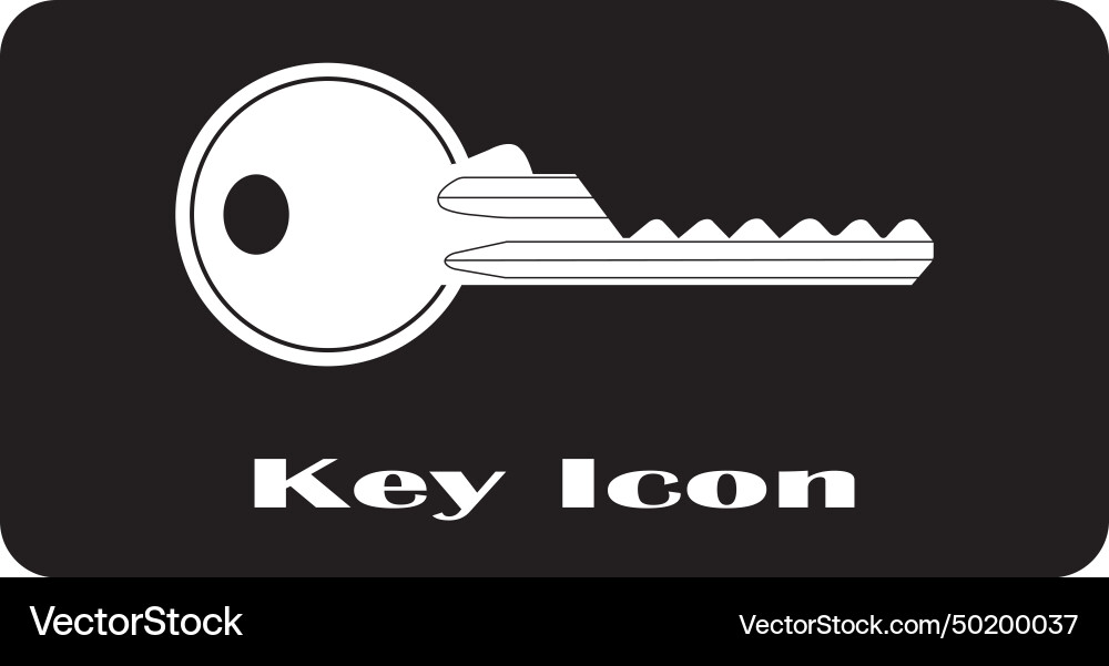 Key icon Royalty Free Vector Image - VectorStock