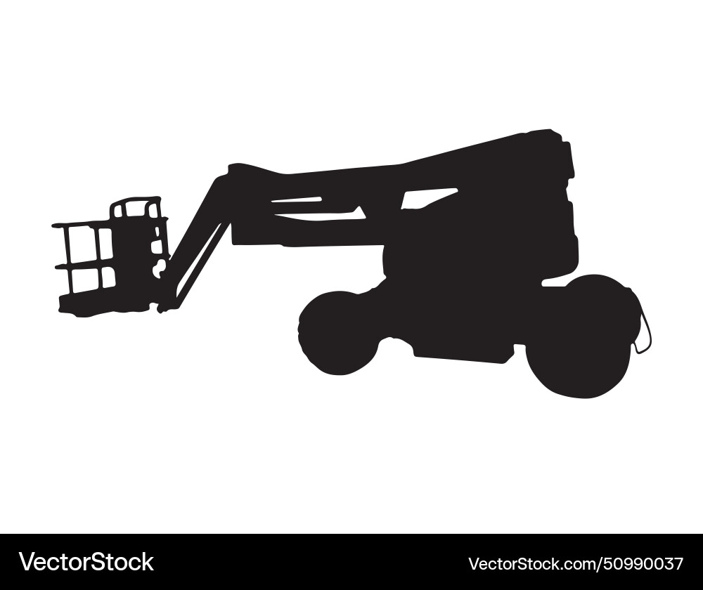 Lifter silhouette art Royalty Free Vector Image