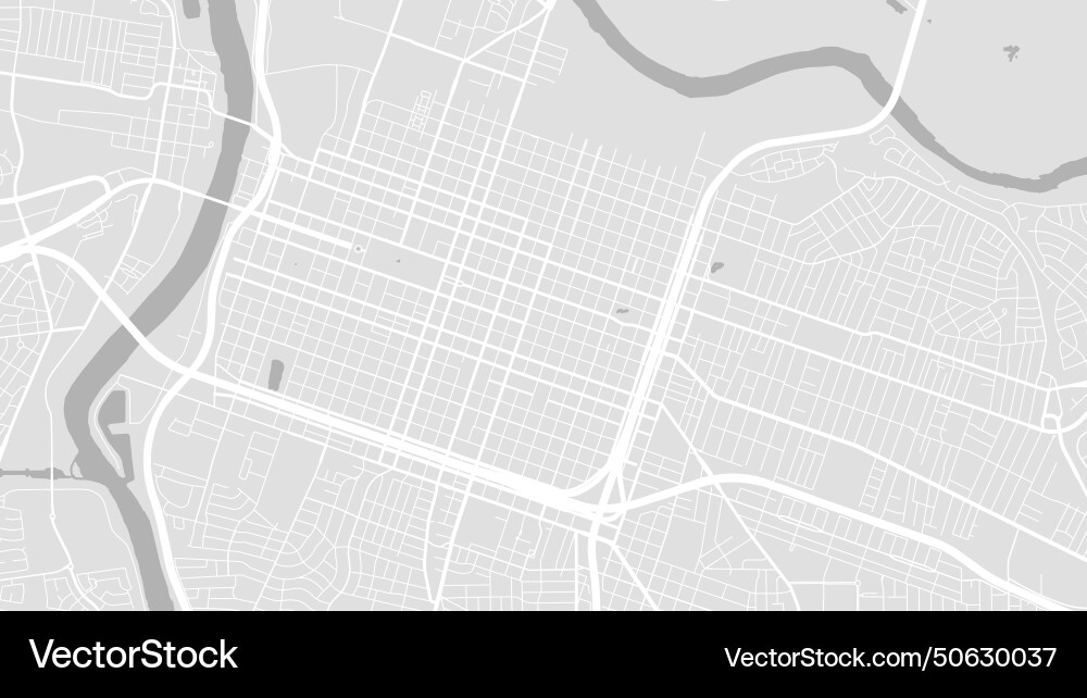 Map of sacramento california usa detailed city Vector Image