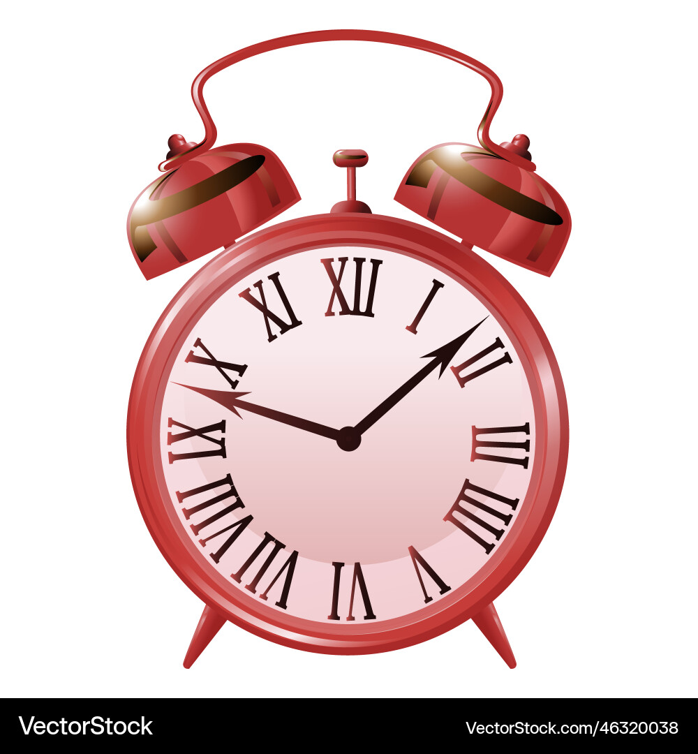 Alarm clock Royalty Free Vector Image - VectorStock