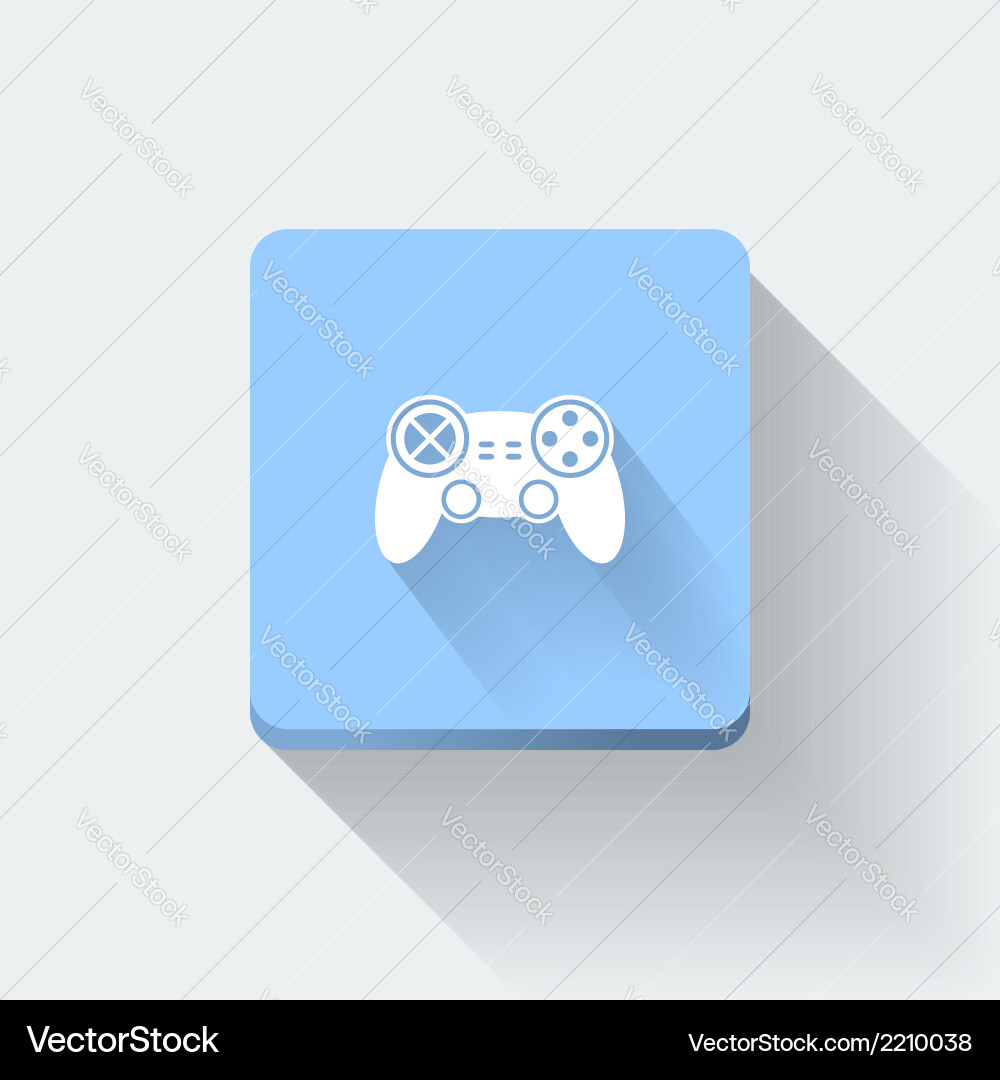 Gamepad icon Royalty Free Vector Image - VectorStock