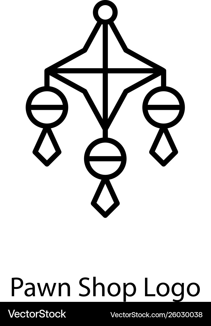 Pawn shop logo Royalty Free Vector Image - VectorStock