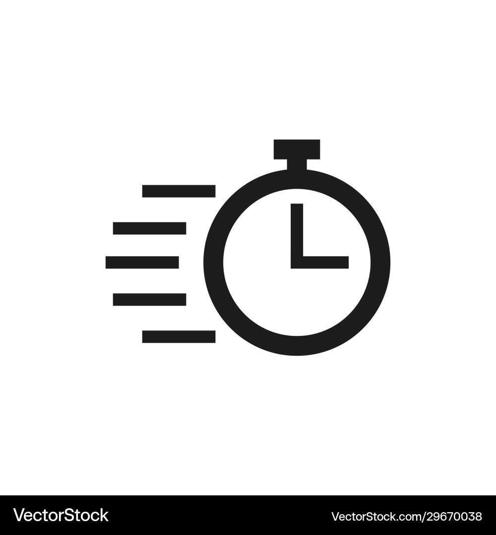 Speed icon simple Royalty Free Vector Image - VectorStock