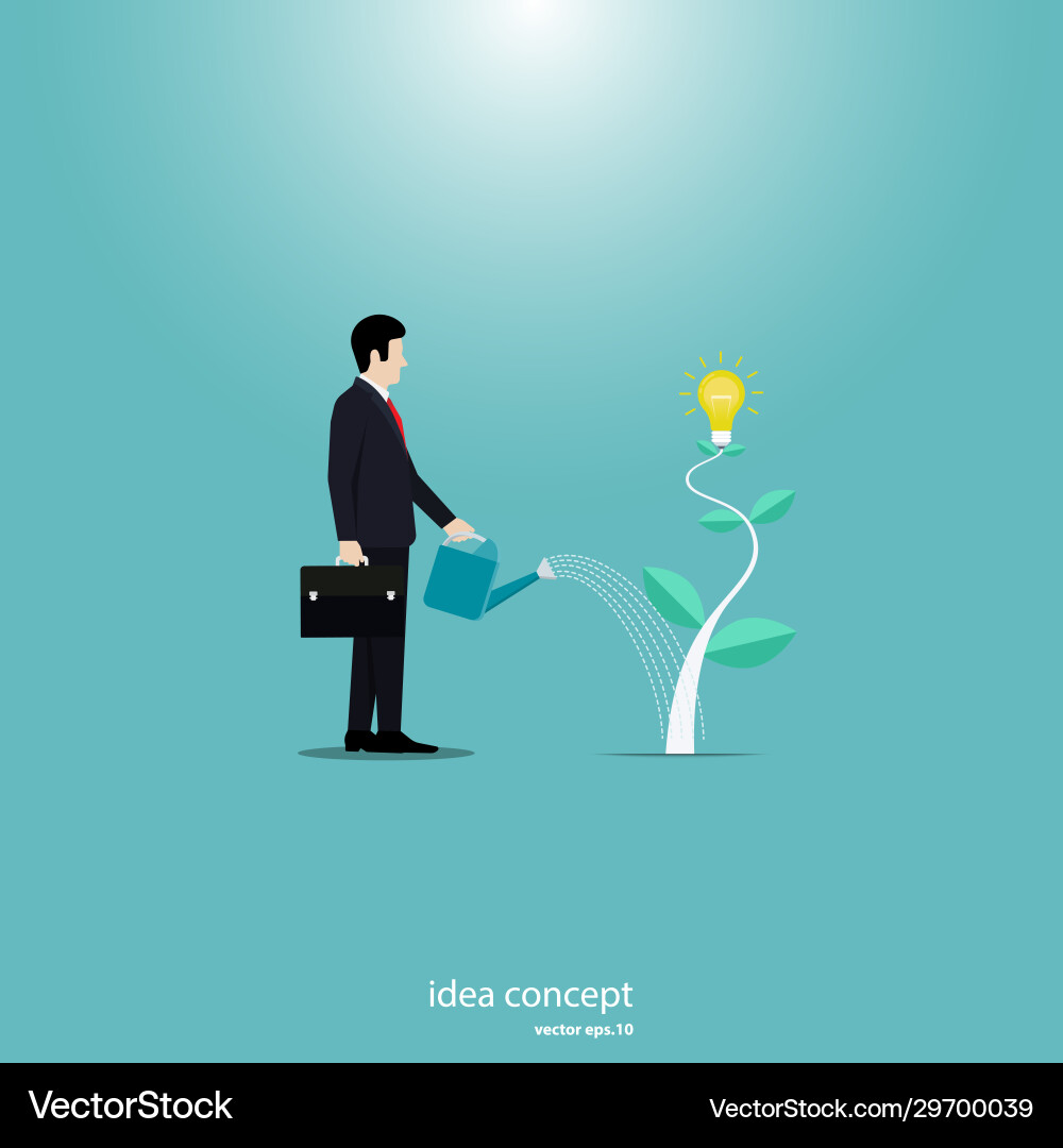 Business growth concept Royalty Free Vector Image