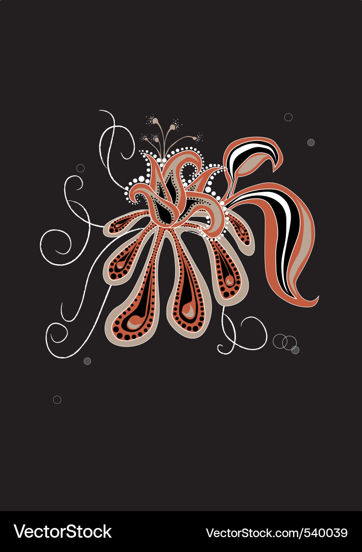 Funky abstract Royalty Free Vector Image - VectorStock