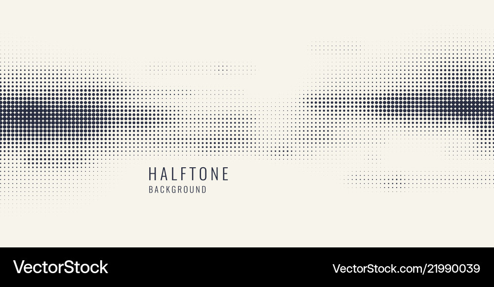 Monochrome printing raster abstract Royalty Free Vector