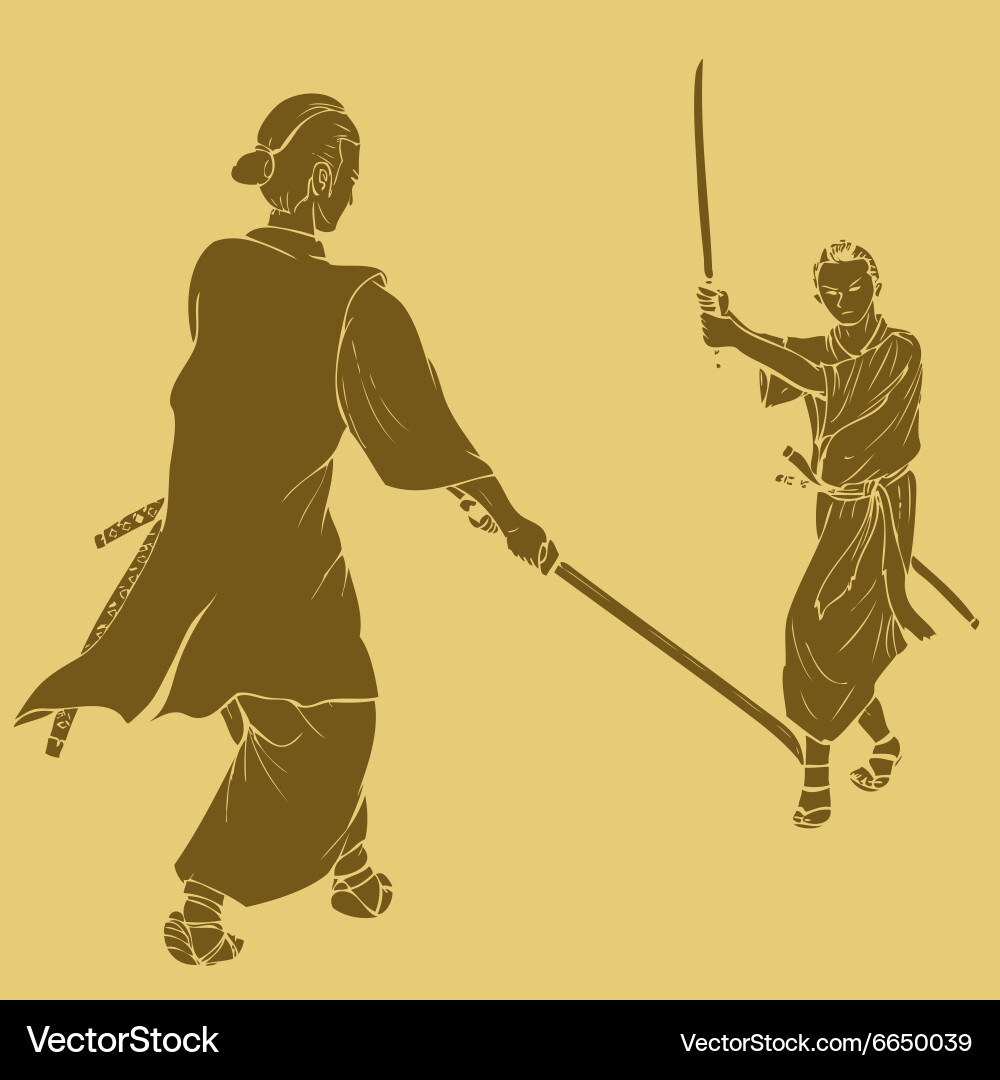 Samurai Royalty Free Vector Image - VectorStock