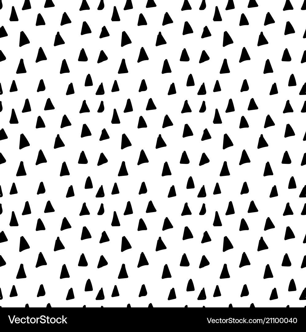 Hand drawn seamless pattern can Royalty Free Vector Image