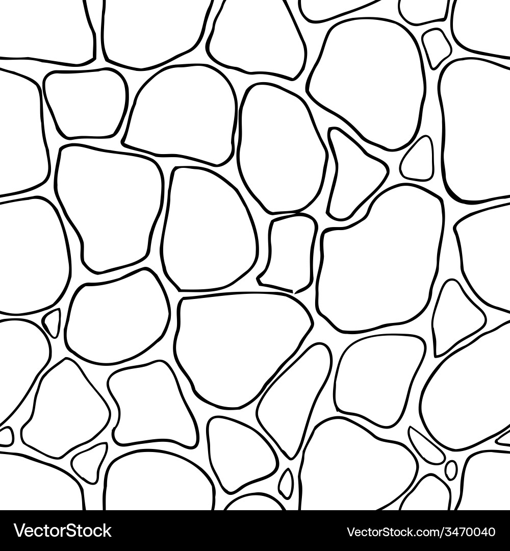 Stones seamless pattern Royalty Free Vector Image