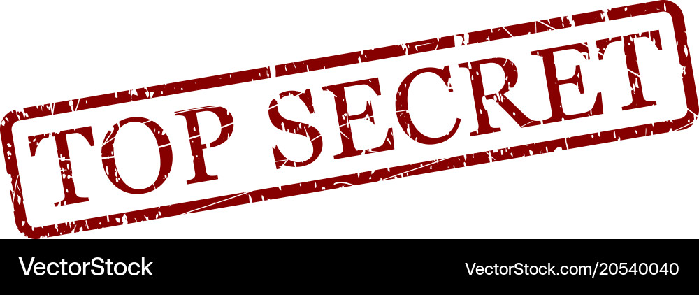 Top secret Royalty Free Vector Image - VectorStock