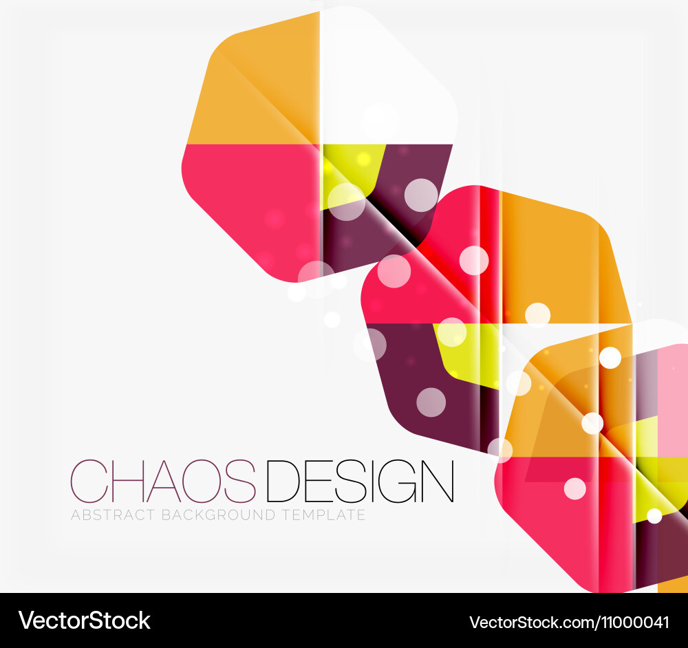 Abstract background with round shapes Royalty Free Vector