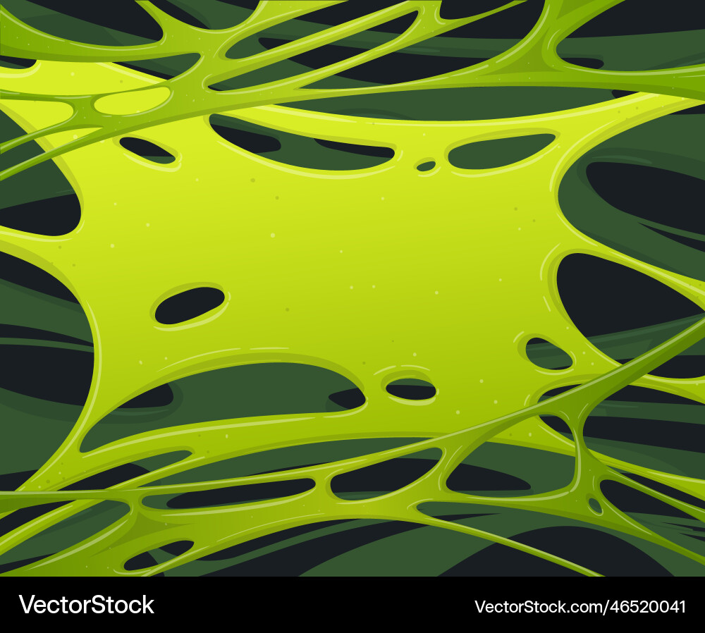 Cartoon stretched slime background sticky Vector Image