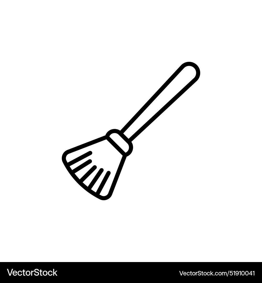 Cleaning broom icon ideal for housekeeping Vector Image