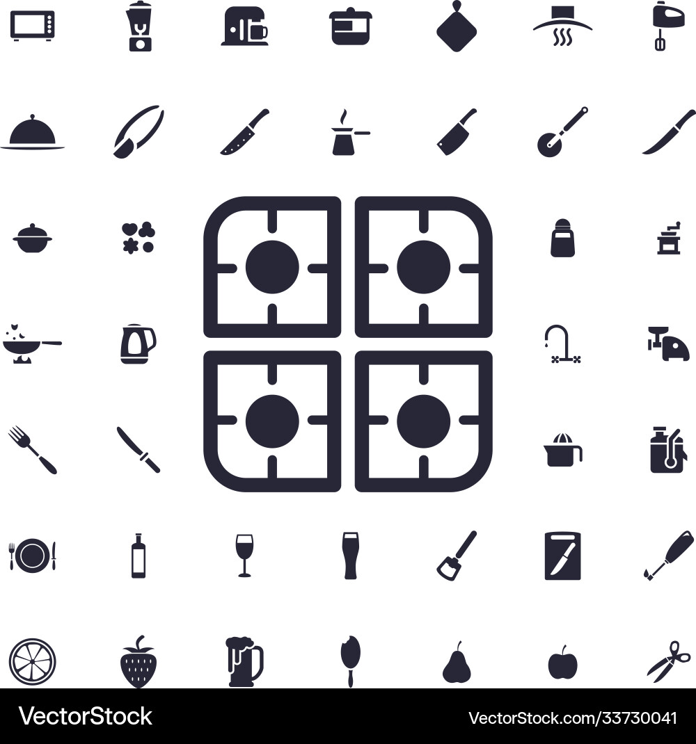 Cooker icon Royalty Free Vector Image - VectorStock