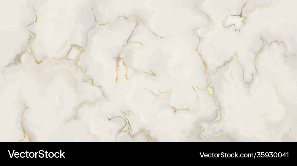 Gold Marble Texture Background Royalty Free Vector Image