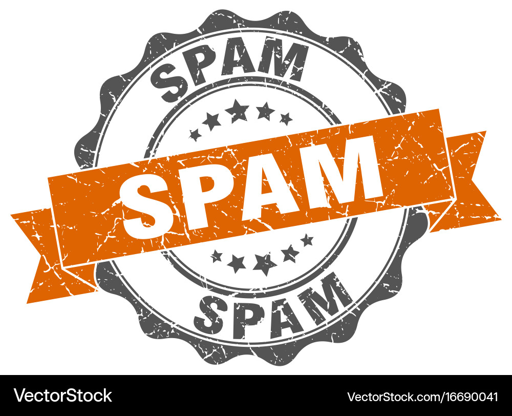 Spam stamp sign seal Royalty Free Vector Image