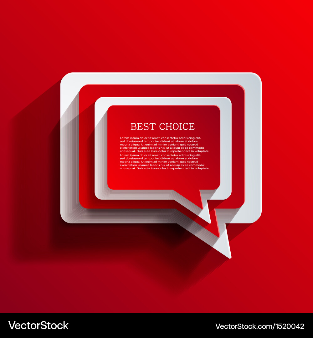 Bubble speech background eps10 Royalty Free Vector Image