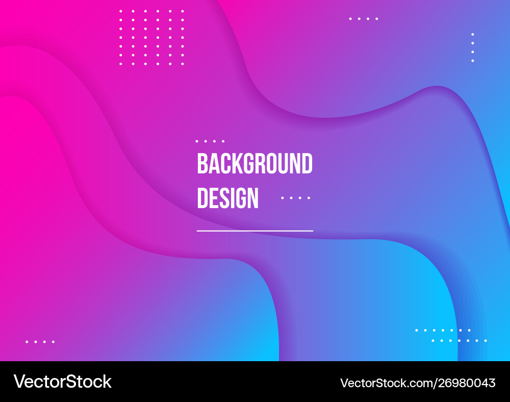 Abstract fluid color pattern neon liquid Vector Image