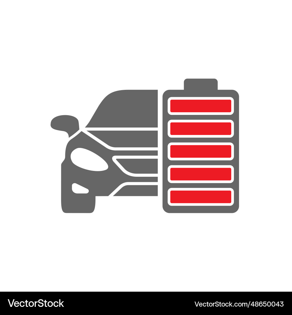 Battery indicator charging level icon Royalty Free Vector