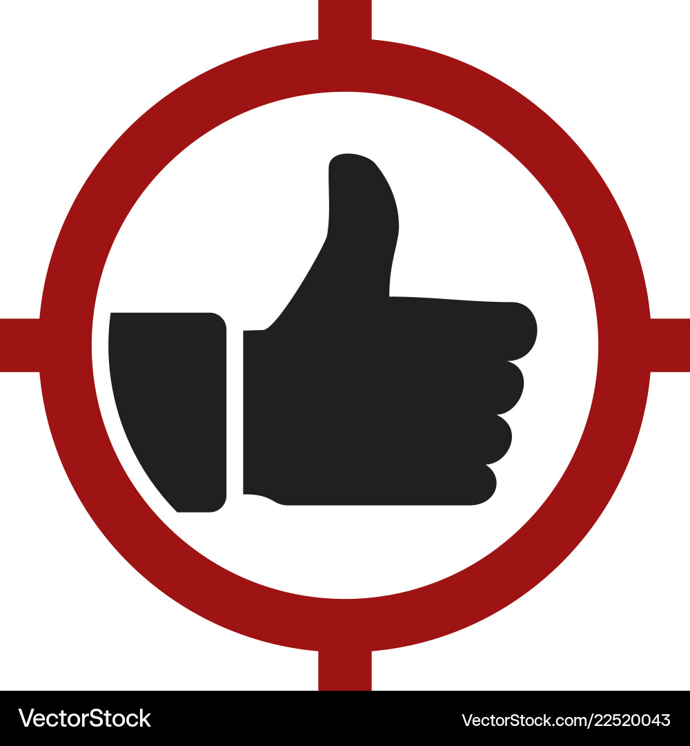 Best target logo icon design Royalty Free Vector Image