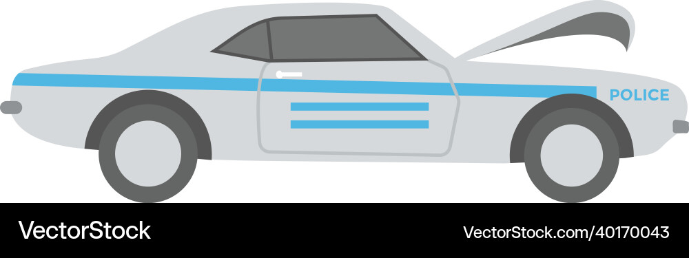 Car bonnet Royalty Free Vector Image - VectorStock