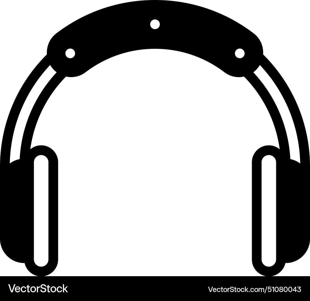 Headphones Royalty Free Vector Image - VectorStock