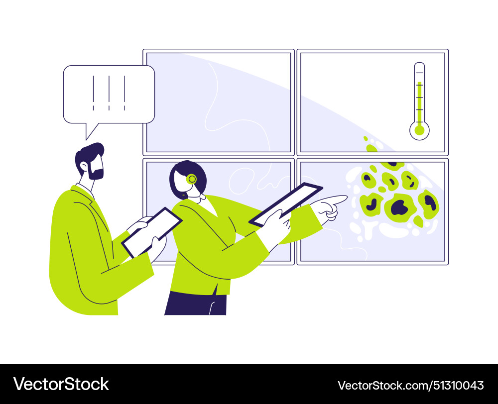 Learning extreme weather conditions abstract Vector Image