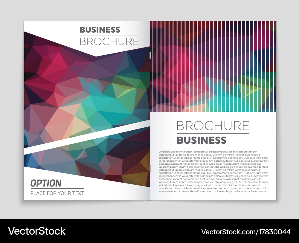 Abstract layout background set for art Royalty Free Vector