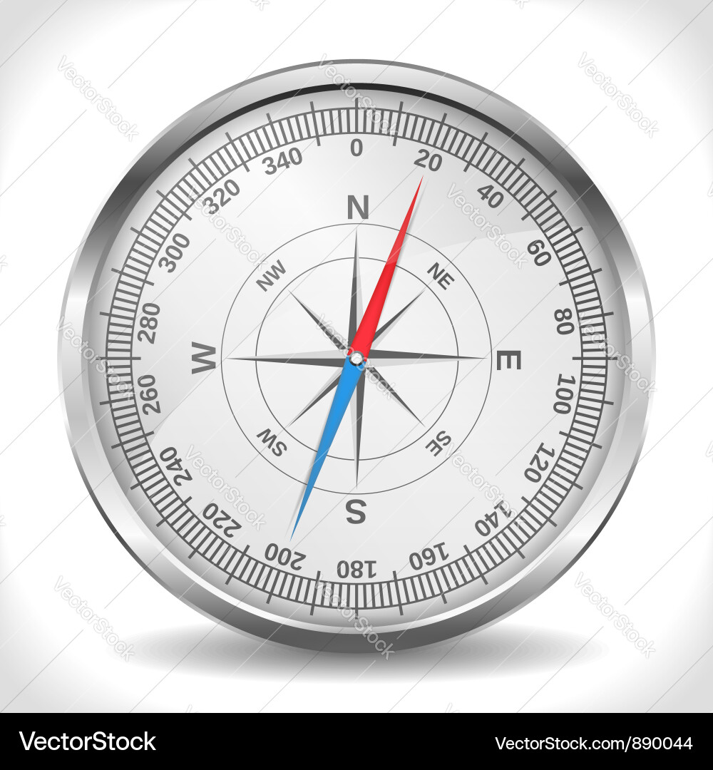 Compass Royalty Free Vector Image Vectorstock