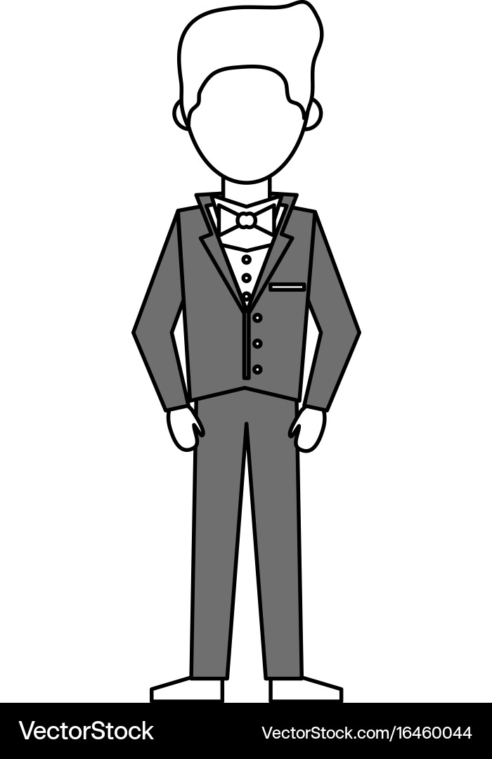 Groom Royalty Free Vector Image - VectorStock