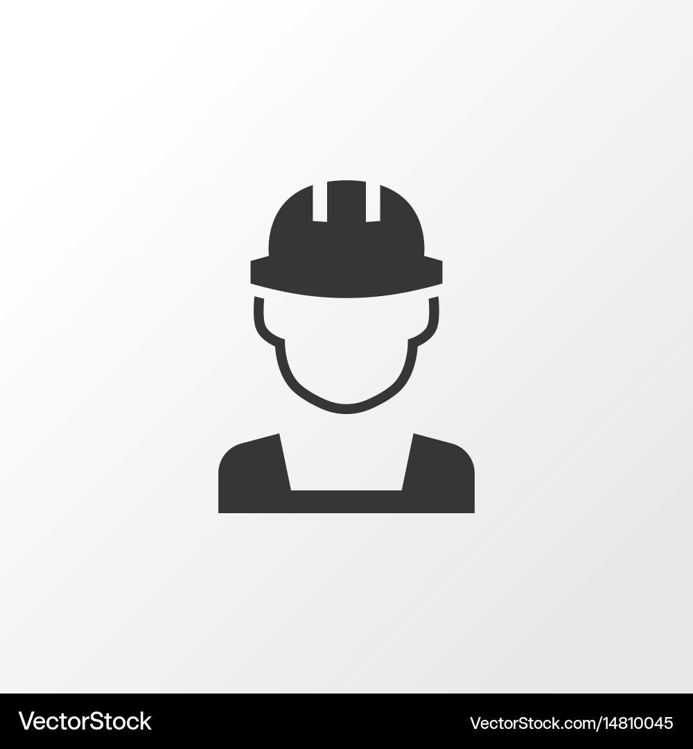 Builder icon symbol premium quality isolated Vector Image