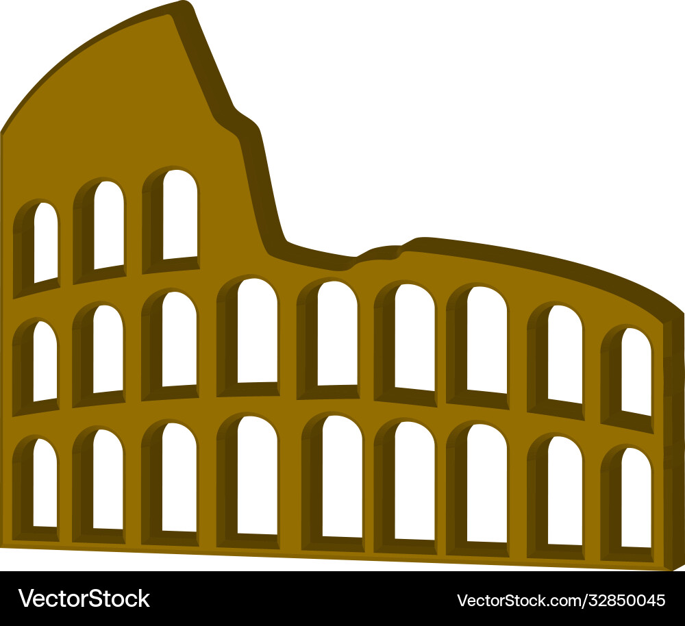 Coliseum icon Royalty Free Vector Image - VectorStock