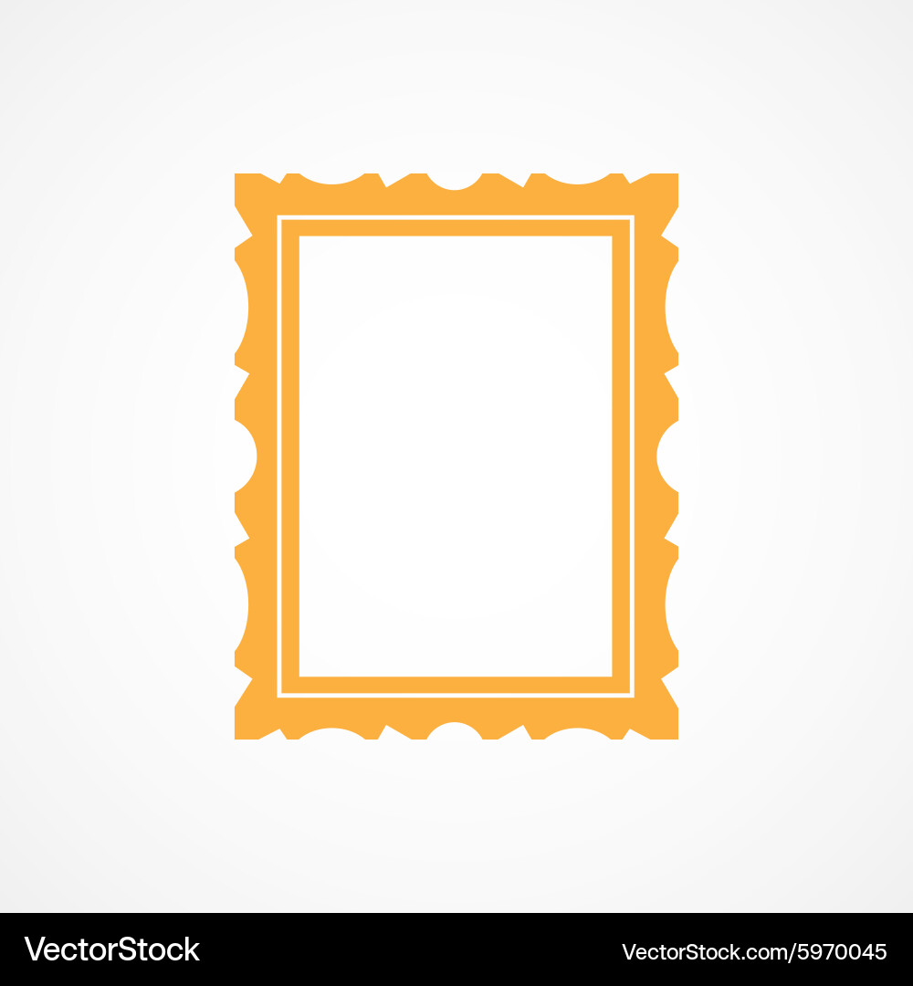 Picture frame icon Royalty Free Vector Image - VectorStock