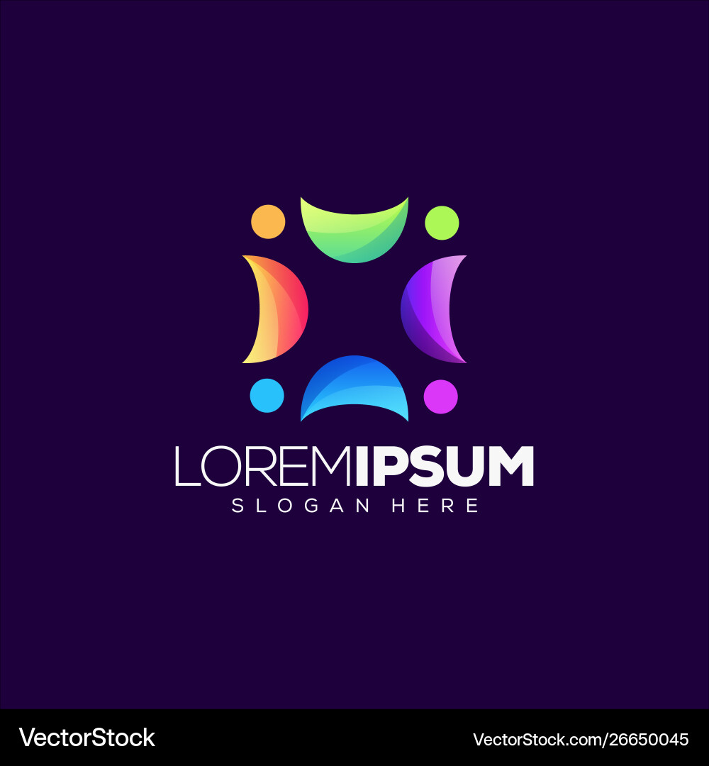 Plan logo design Royalty Free Vector Image - VectorStock