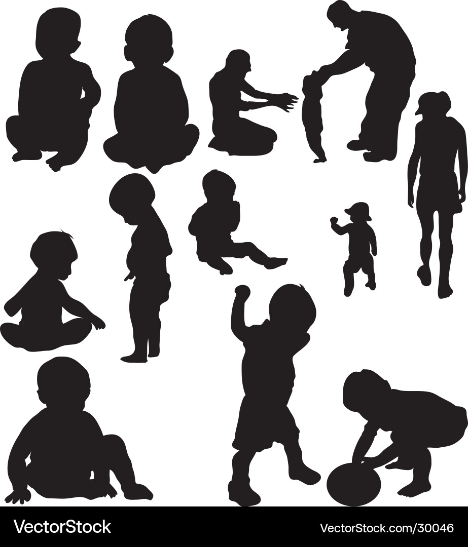 Children Royalty Free Vector Image - VectorStock