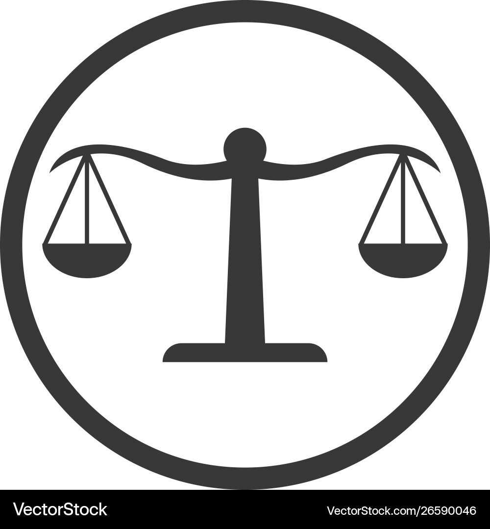 Law logo Royalty Free Vector Image - VectorStock