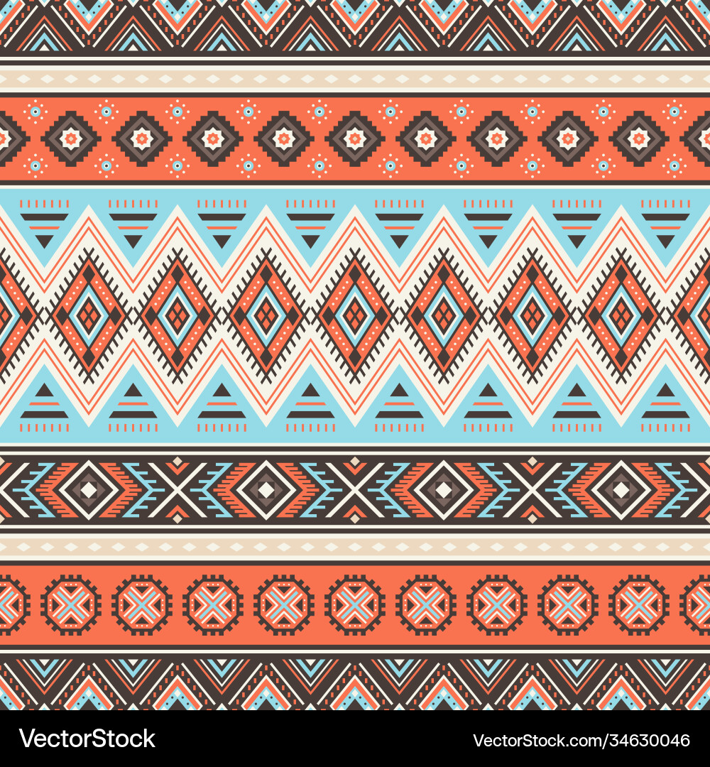 Tribal Geometric Pattern Royalty Free Vector Image