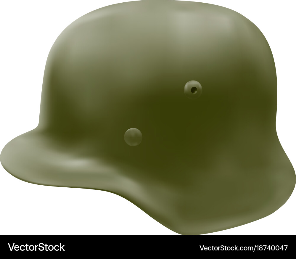 German helmet Royalty Free Vector Image - VectorStock