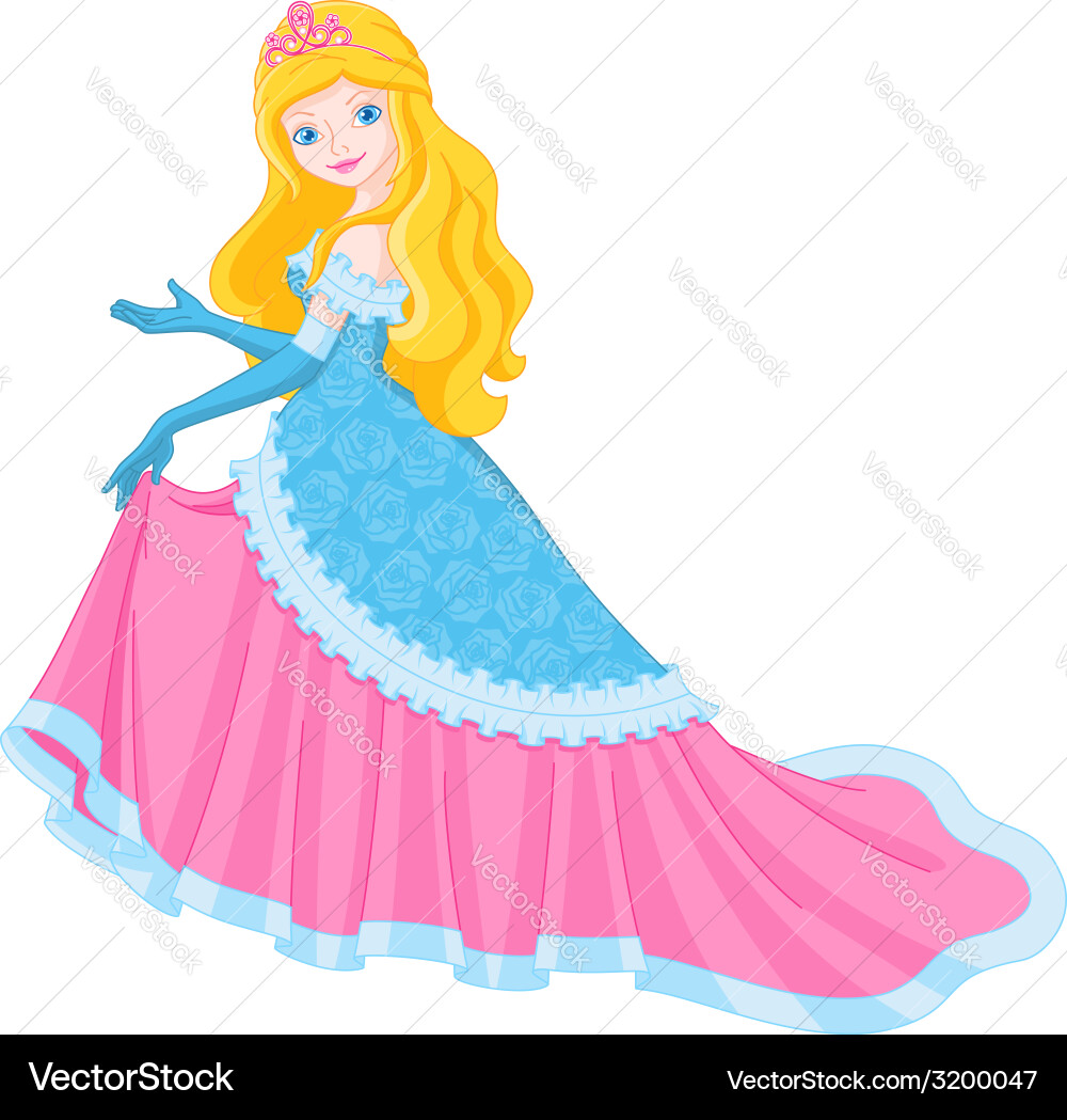 Princess Royalty Free Vector Image - VectorStock