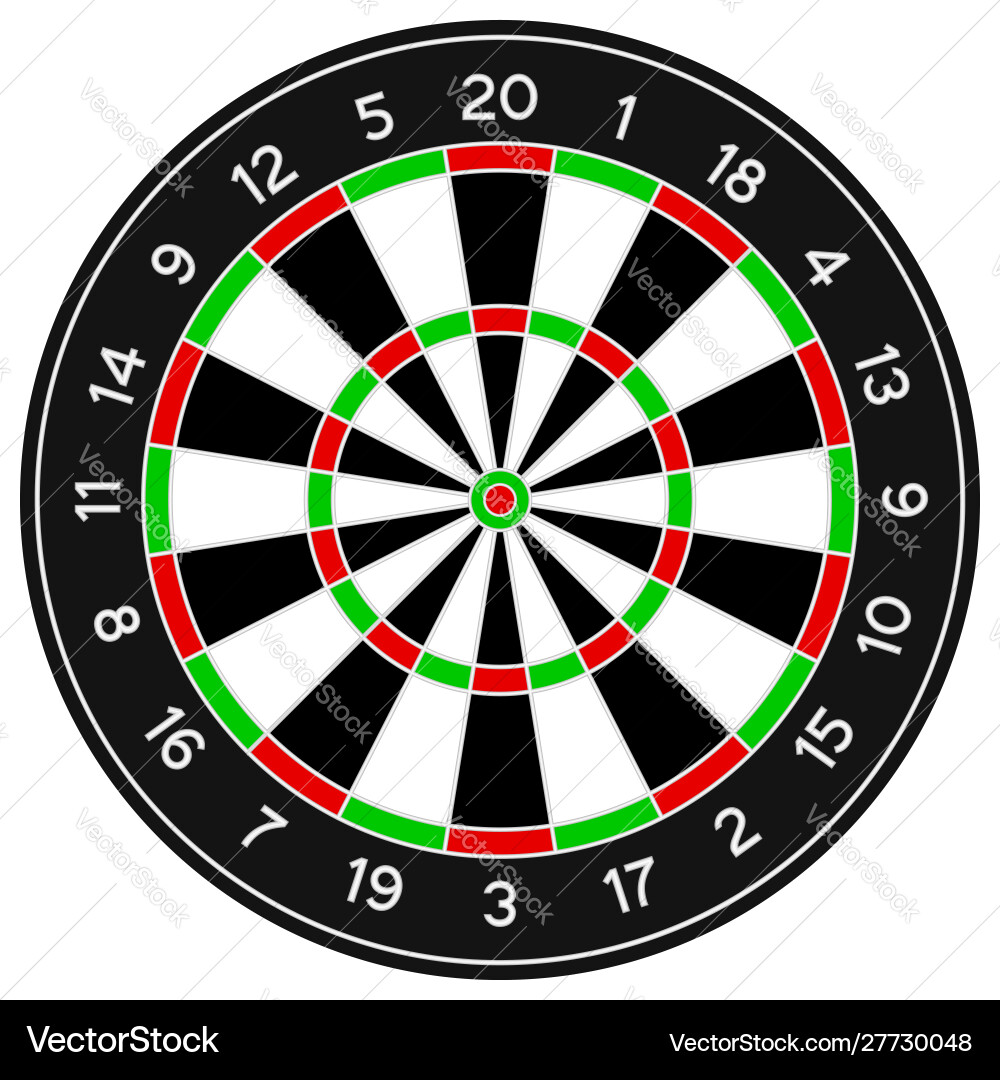 Darts Royalty Free Vector Image - VectorStock