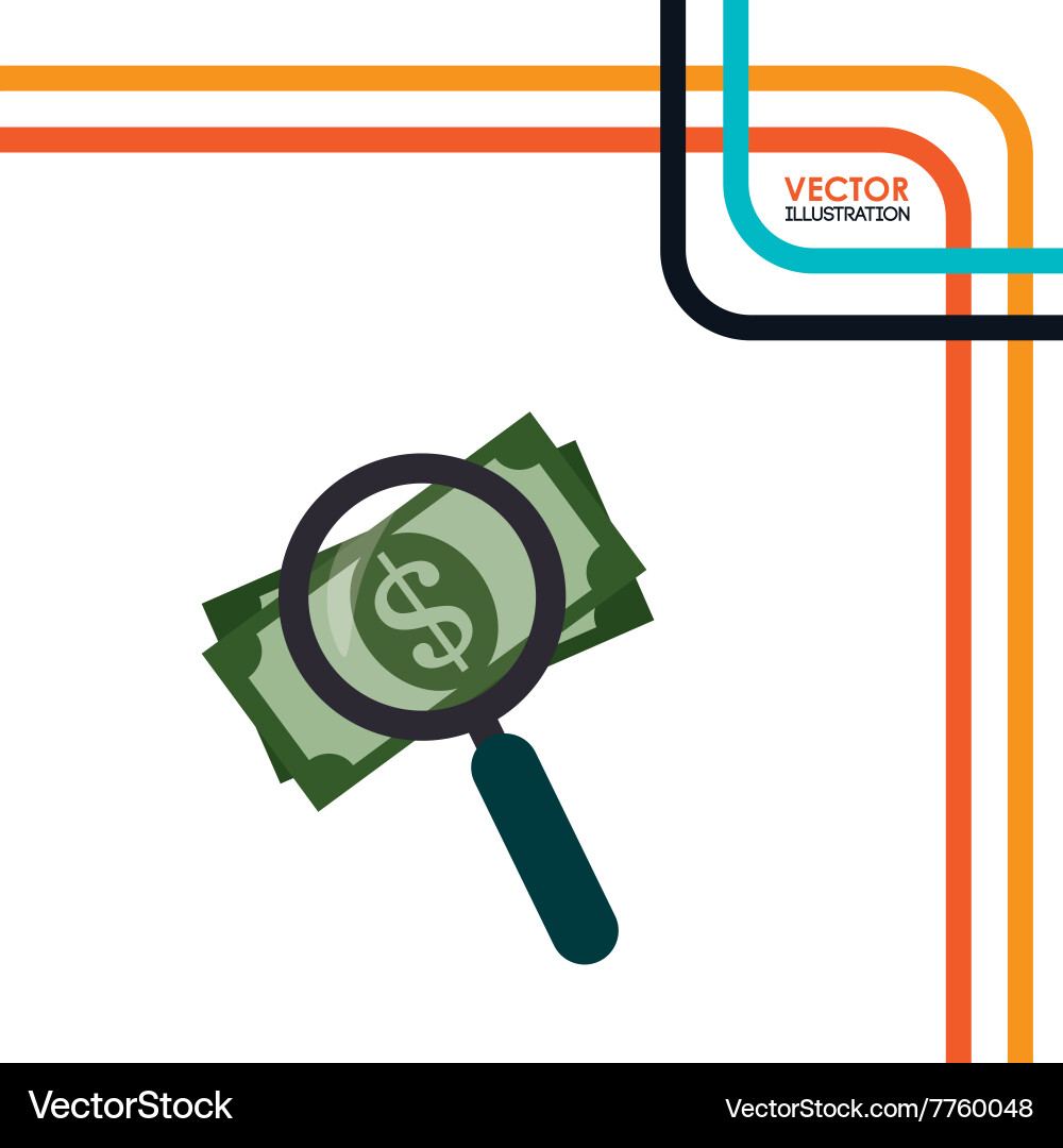 Money icon design Royalty Free Vector Image - VectorStock