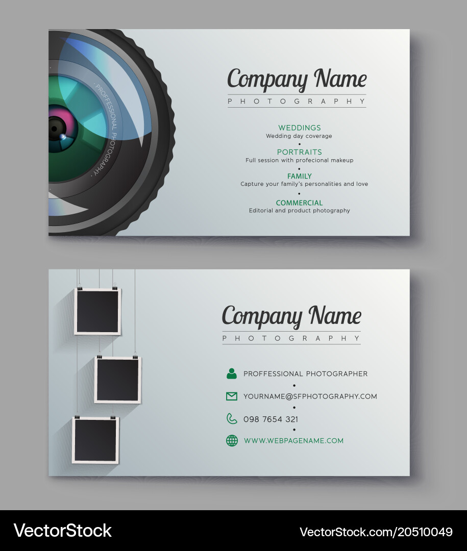 Studio Visiting Card Template Vector Images (over 180)