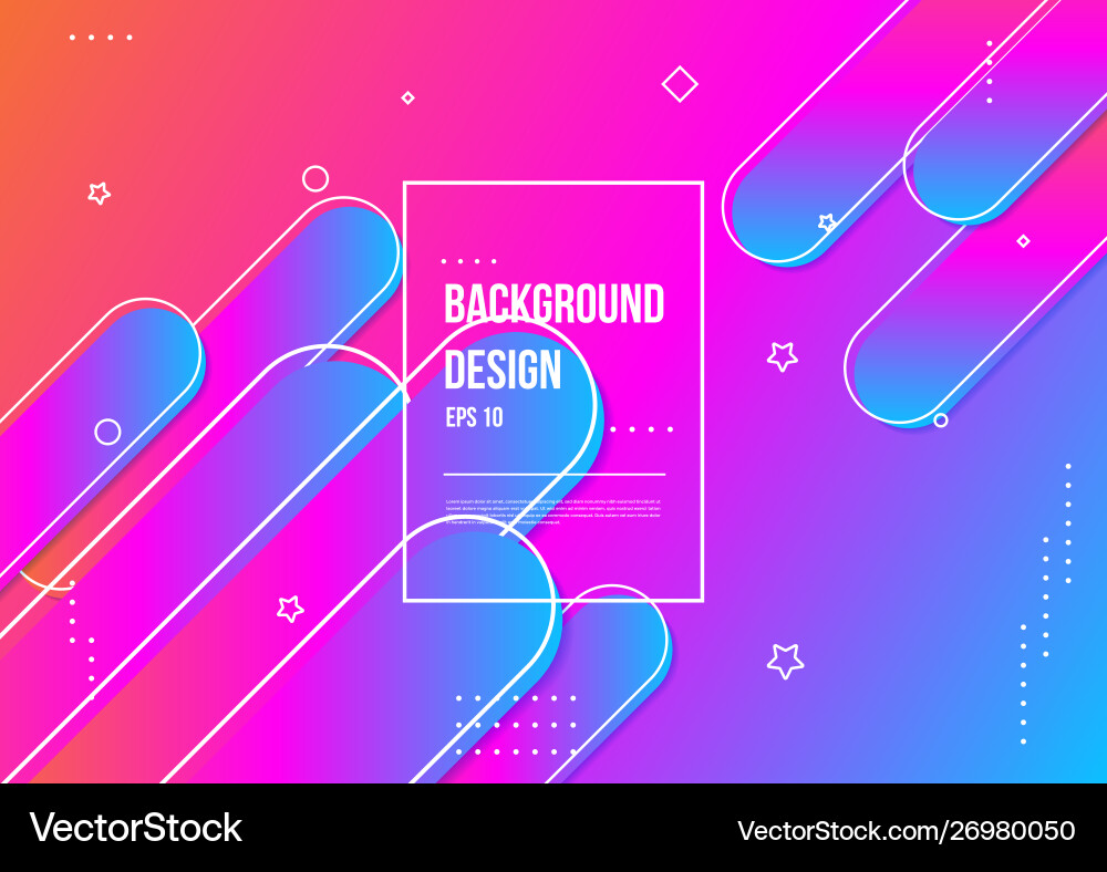 Abstract fluid color pattern neon liquid Vector Image