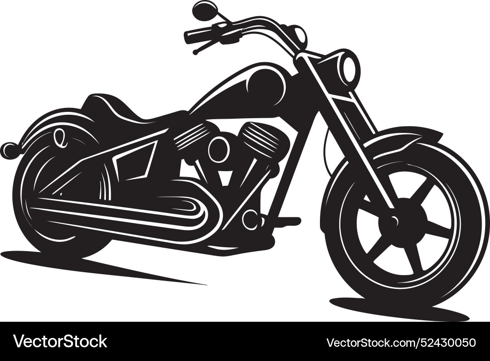 Customized harley sketchdynamic roadster Vector Image