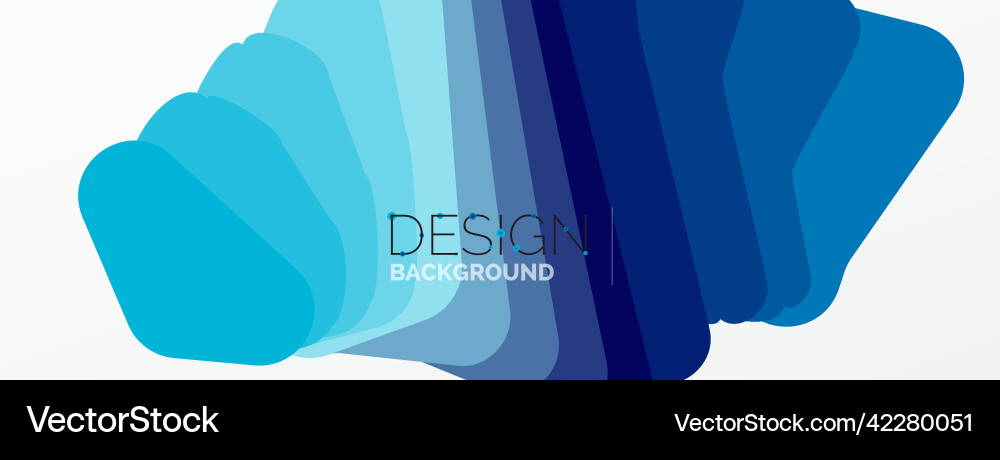 Background colorful shapes template wallpaper Vector Image