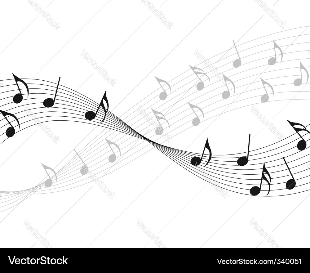 Notes staff Royalty Free Vector Image - VectorStock
